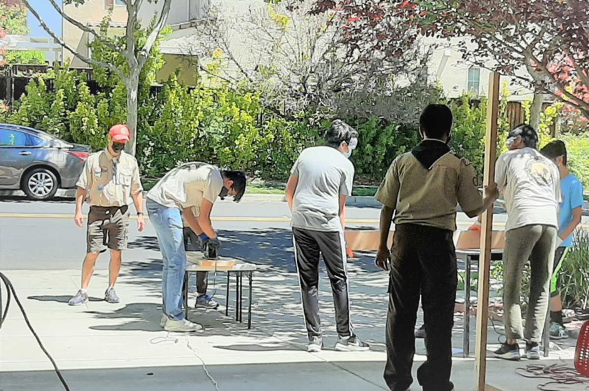 Shreyas Kukanur builds outdoor tables for Shore Acres Elementary School ...